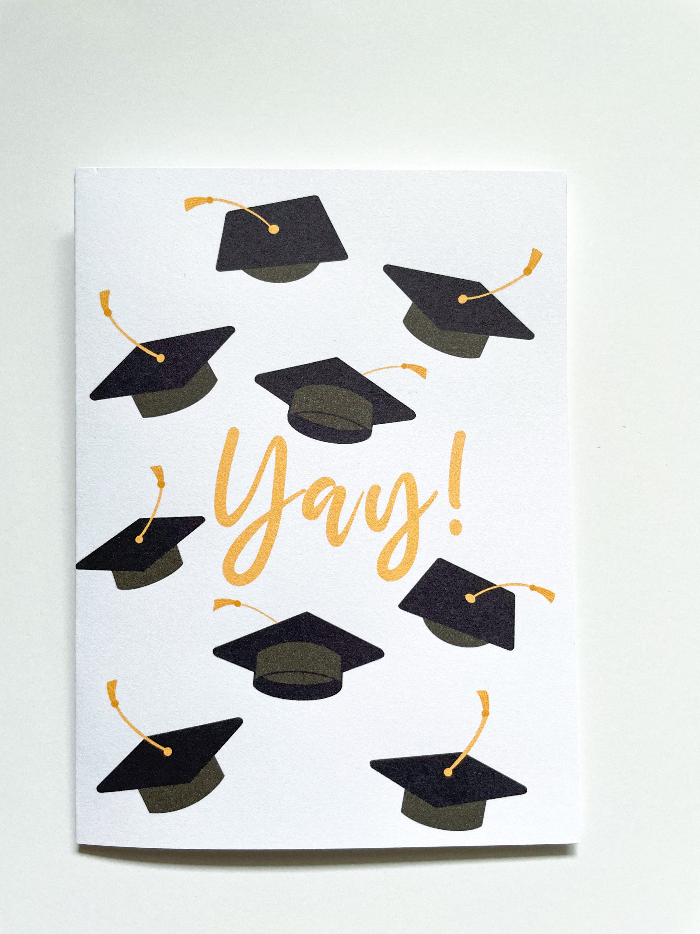 Yay Graduation Card, Congrats Grad Card, Graduation Greeting Card ...