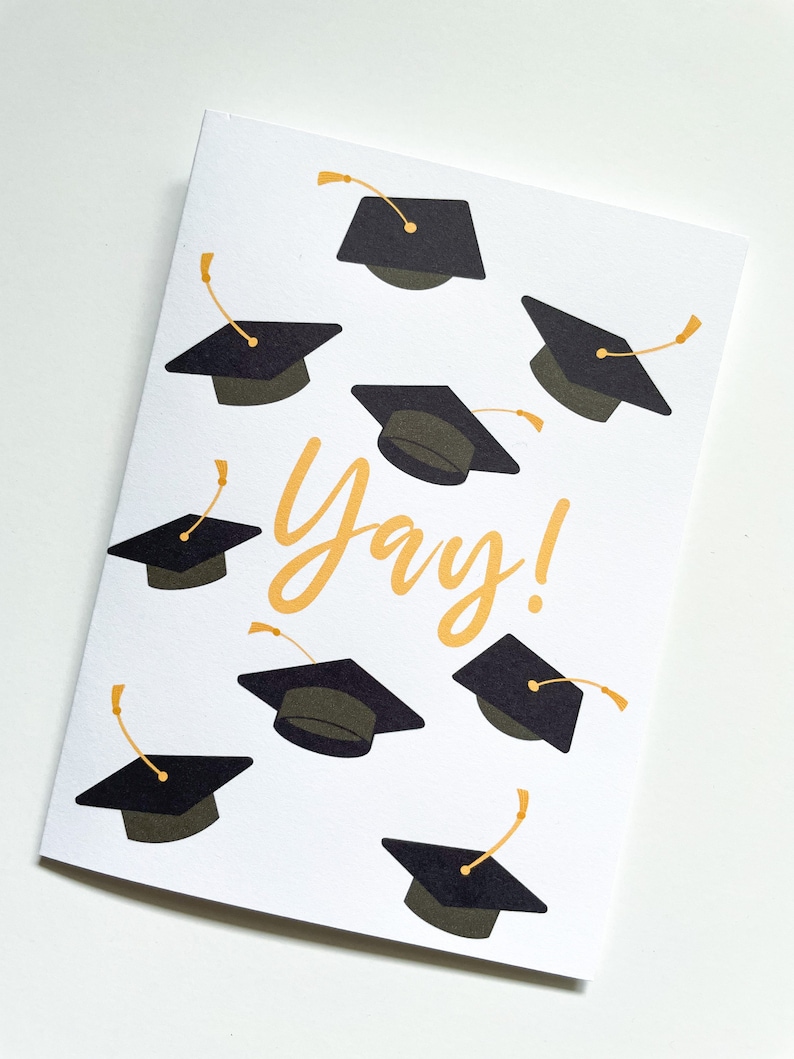 Yay Graduation Card, Congrats Grad Card, Graduation Greeting Card ...