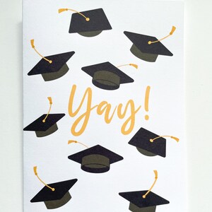 Yay Graduation Card, Congrats Grad Card, Graduation Greeting Card ...