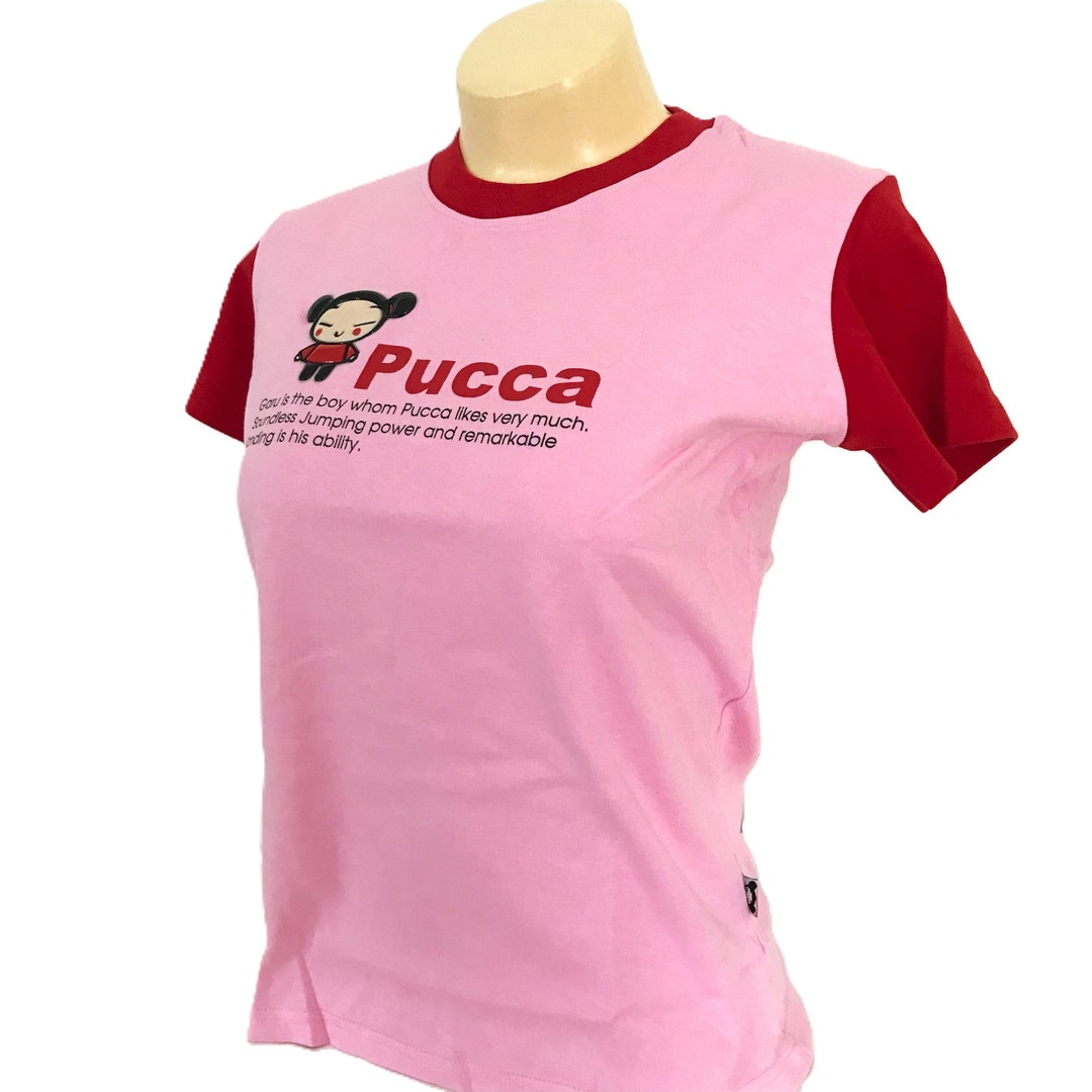 New With Tag. Pucca Funny Love Soft Cotton T-shirt : Pink - Etsy