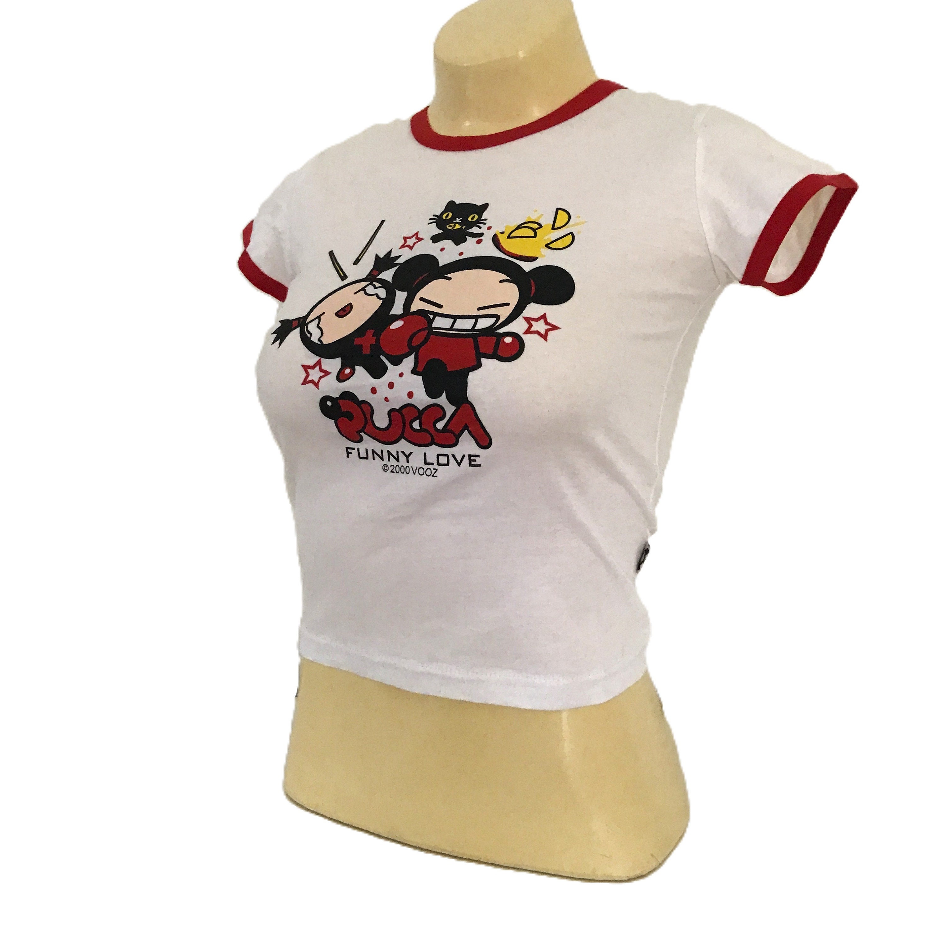 New With Tag. Pucca Funny Love Soft Cotton T-shirt knockout White ...