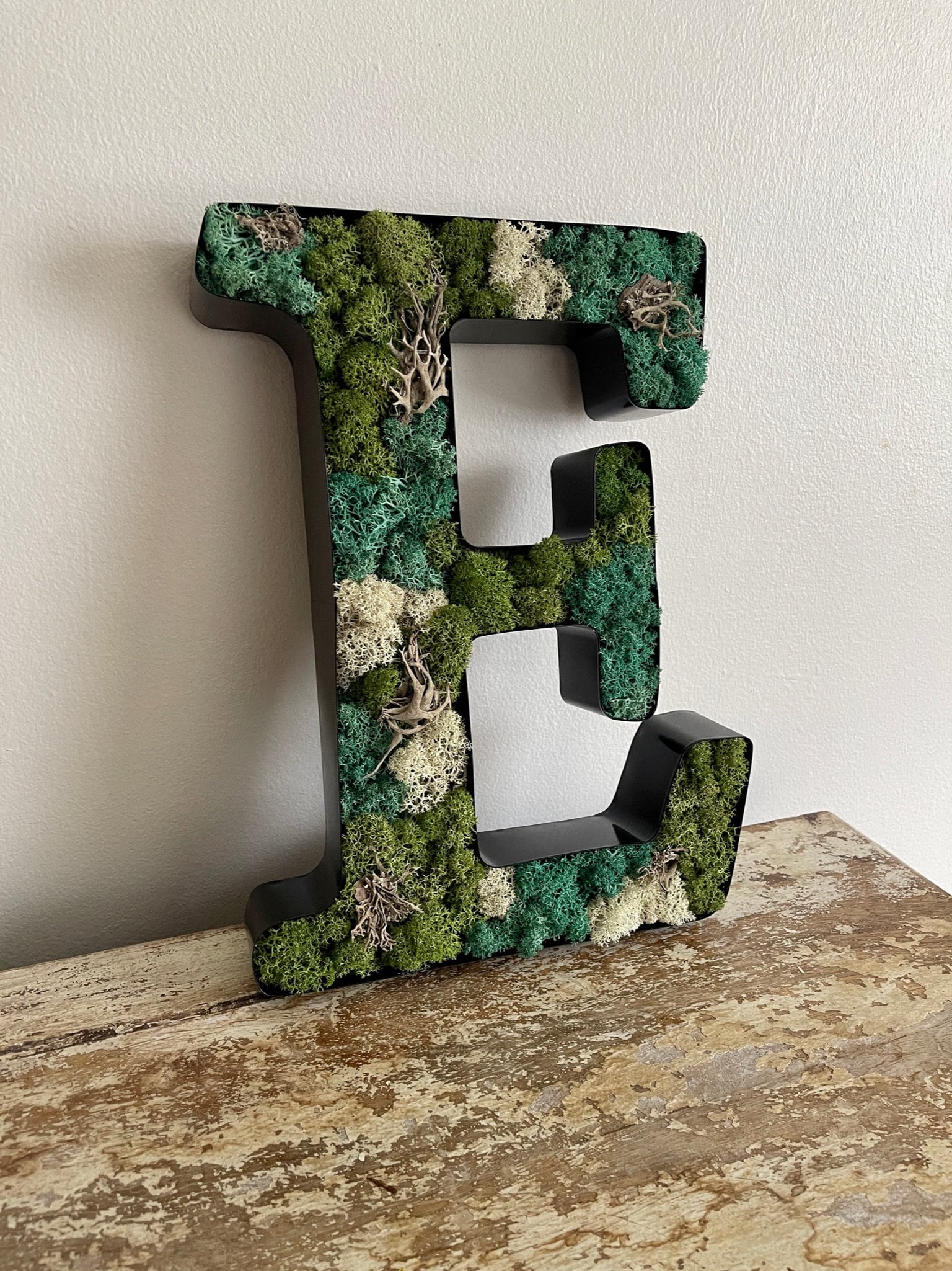 Moss Wall Letters Moss Wall Art Custom Letters Moss - Etsy Canada