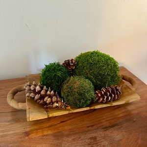 Moss Balls | Sheet Moss | Decorative Natural Moss Ball | Bowl Decor ...