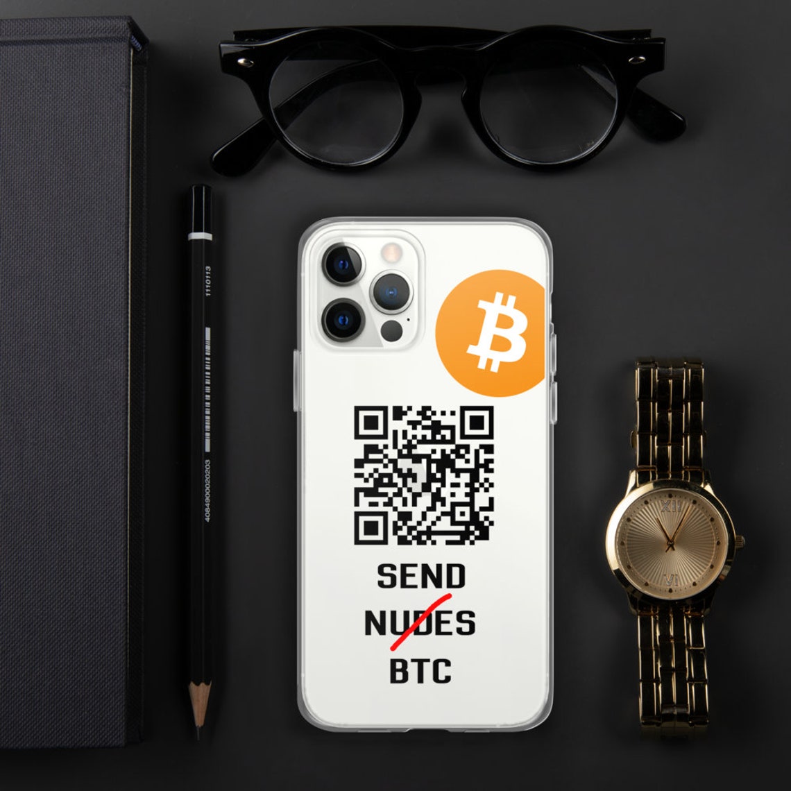 Crypto iPhone Case Bitcoin BTC Wallet QR Code | Etsy Crypto iPhone Case Bitcoin BTC Wallet QR Code | Etsy