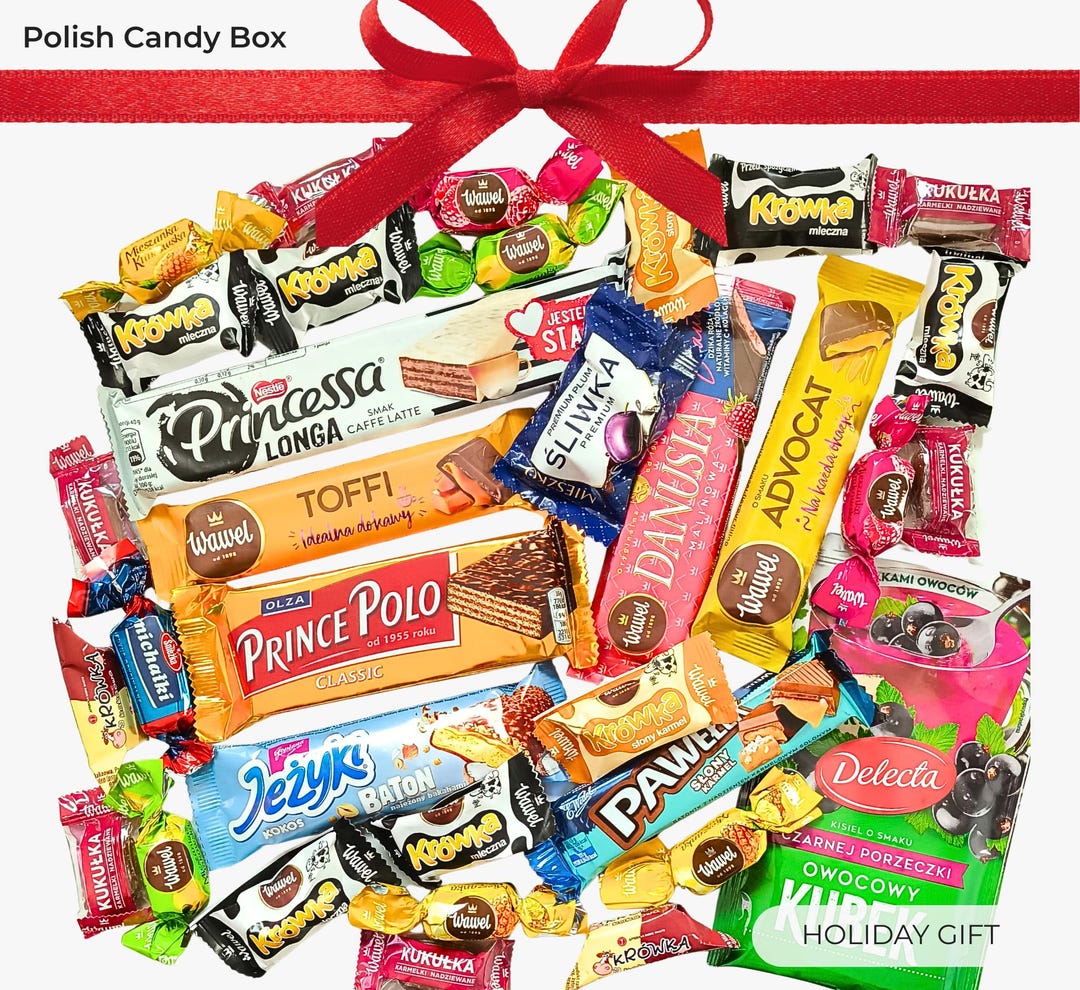 Authentic Polish Candy Gift Box - Sweet Nostalgia Care Package ...