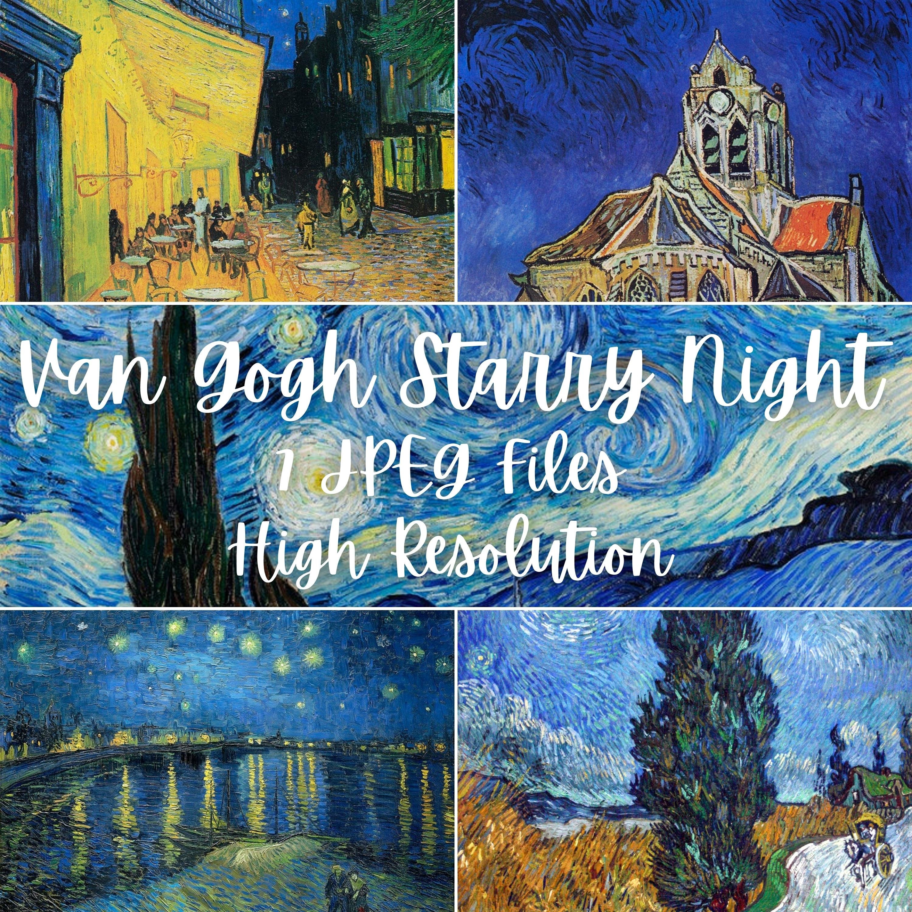 Van Gogh Starry Night High Resolution