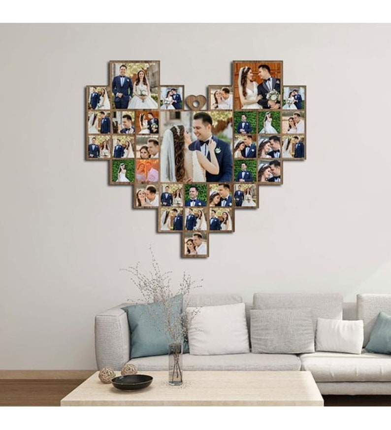 32 Photo Frame Multiple Photos, Custom Collage Frame, Picture Frames ...