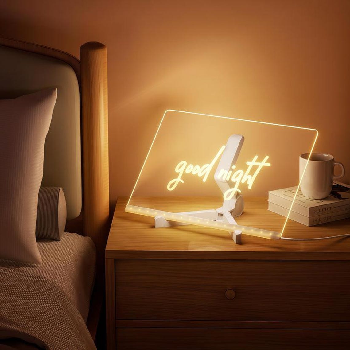 LED Light Drawing Board - 30x20cm Light Writing Board - Fun Creative ...