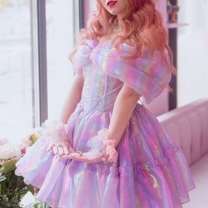 Fairy Magic Dress, Corset Mimi Dress, Magic Dress, Rainbow Dress ...