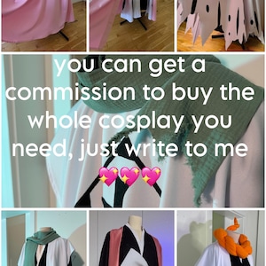 Custom Soul Reaper Cosplay Costume: Linen Blend Kimono - Etsy