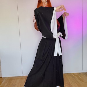 Custom Soul Reaper Cosplay Costume: Linen Blend Kimono - Etsy