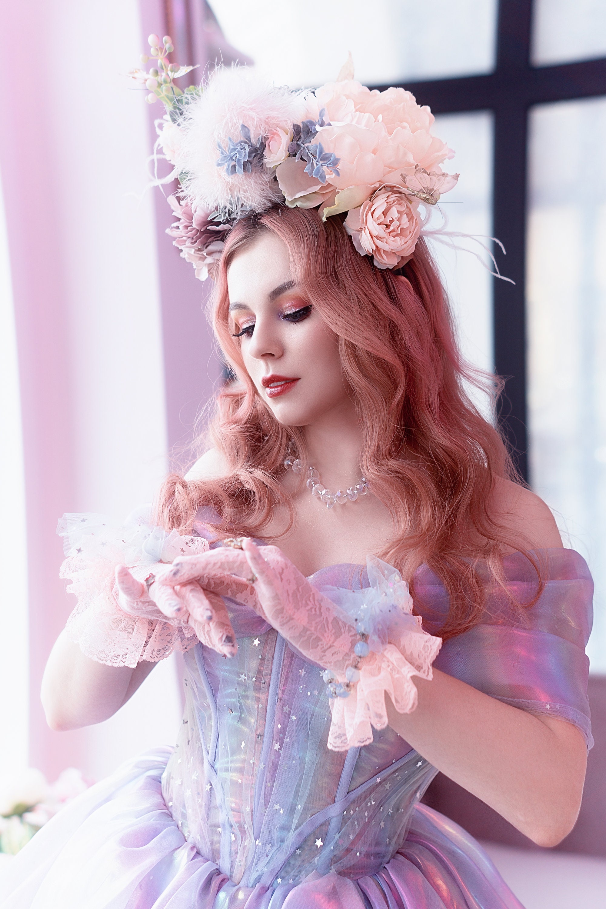 Fairy Magic Dress, Corset Mimi Dress, Magic Dress, Rainbow Dress ...