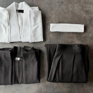 Custom Soul Reaper Cosplay Costume: Linen Blend Kimono - Etsy