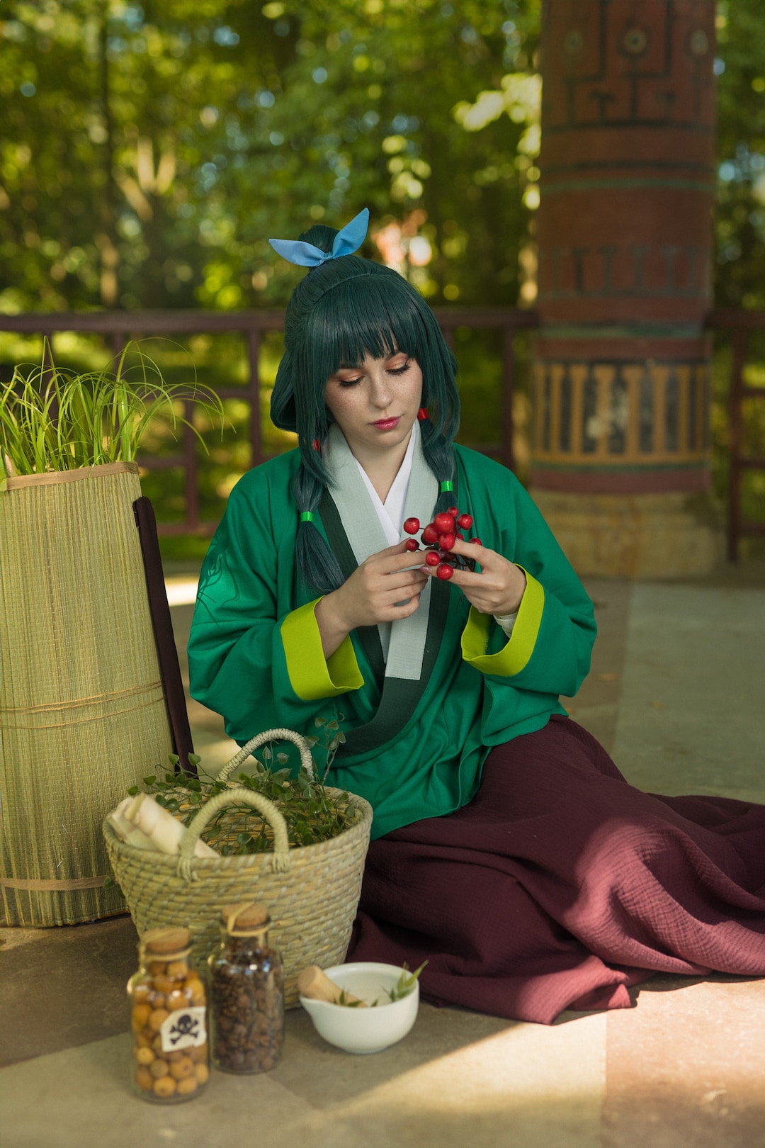 Cosplay Mao, Anime 2023 Cosplay, Green Kimono Cosplay - Etsy