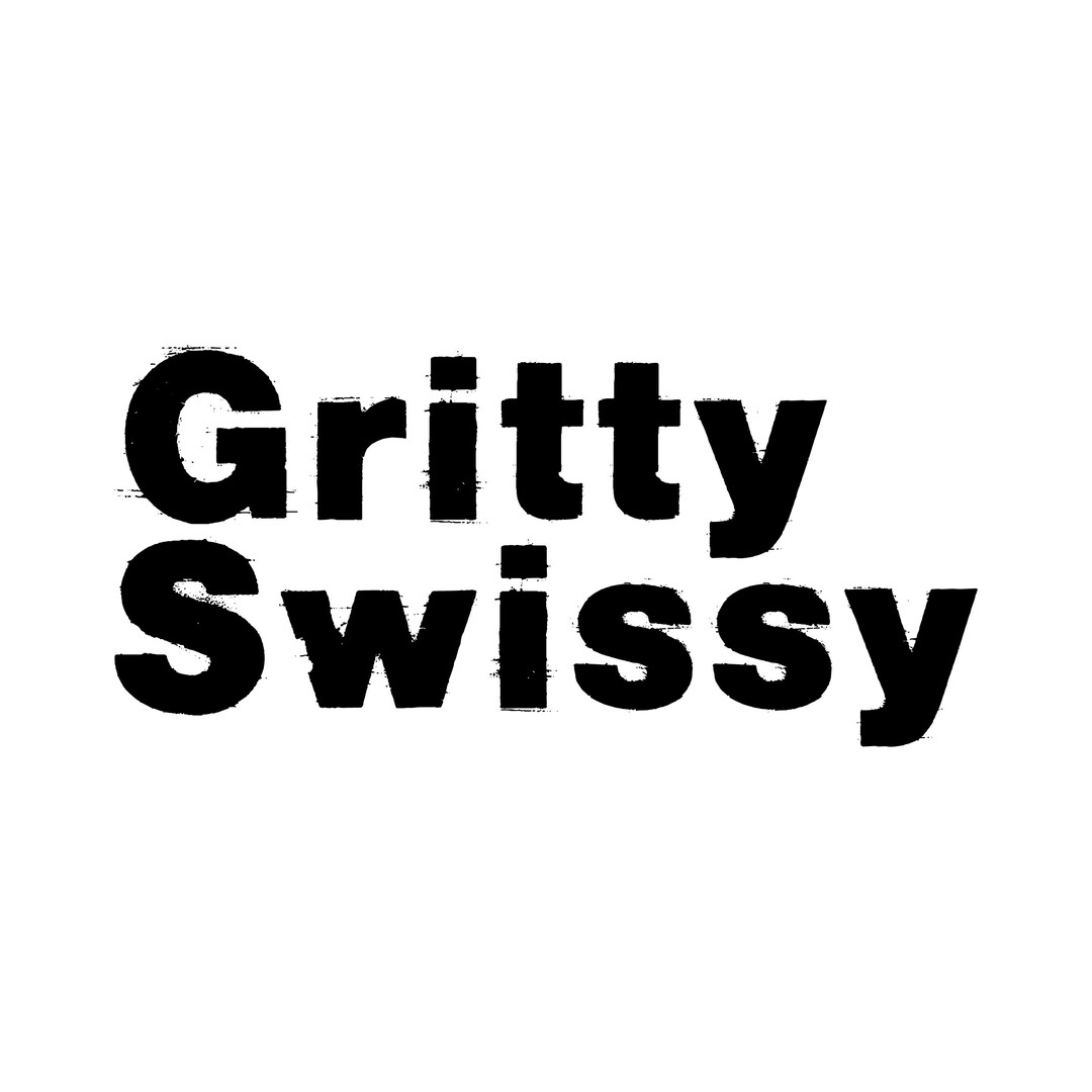 Gritty Swissy | Handmade Font | Grungy Font | TTF Font | Downloadable ...