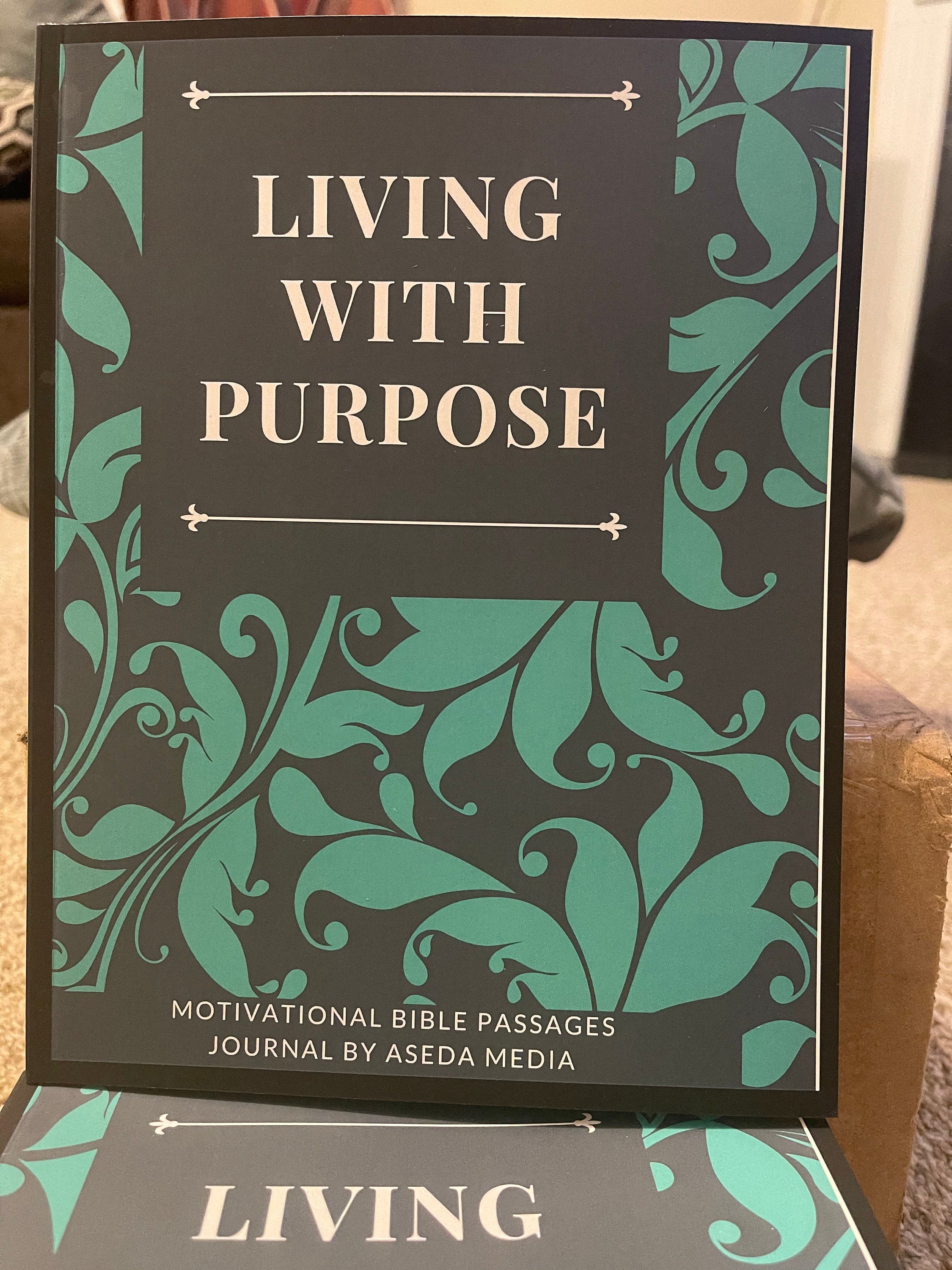 Living With Purpose: A Bible Passages Personal Journal - Etsy