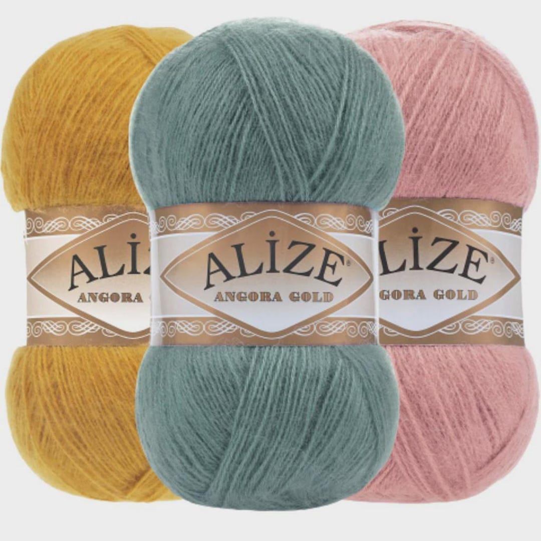 Alize Angora Gold Wool Yarn. Wool Yarn, Acrylic Yarn, Crochet Yarn ...