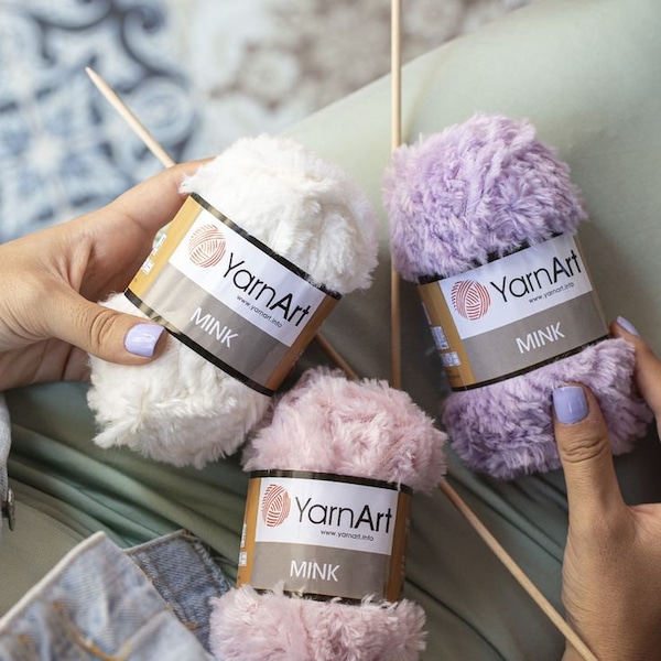 Mink Knitting Yarn - Etsy