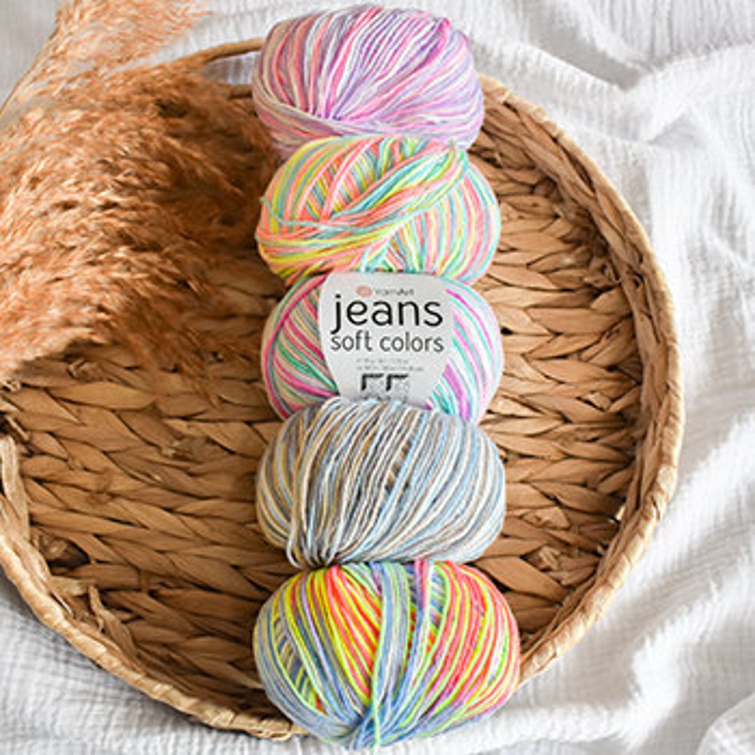 Yarn Art Soft Colors - Colourful Yarn, Baby Yarn, Batik Amigurumi Yarn ...