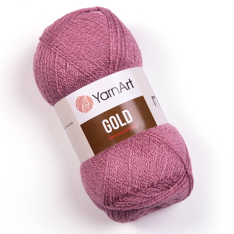 Gold Metallic Yarn - Etsy
