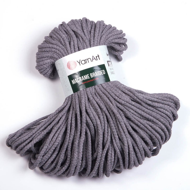 Yarnart Macrame Braided Macrame Macrame Cord Macrame Rope - Etsy