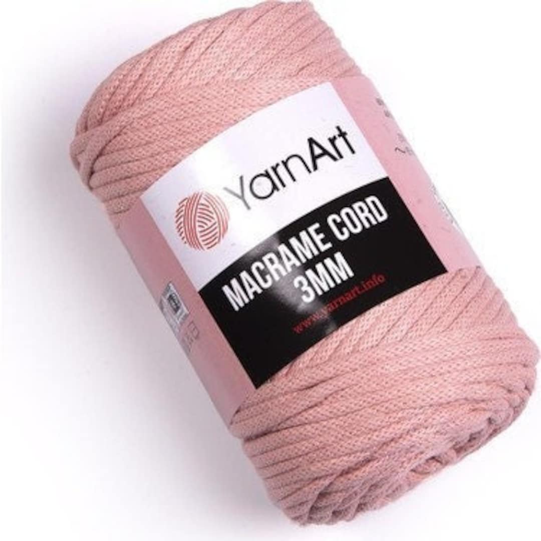 Yarnart Macrame Cord 3mm - Macrame Rug, Macrame, Macrame Cord, Macrame ...