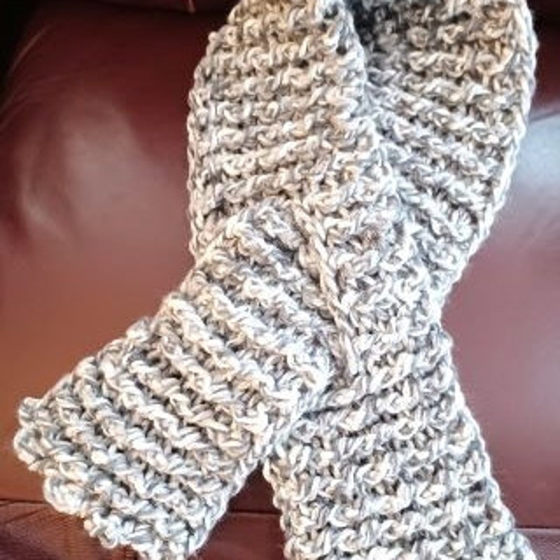 Mens Crochet Scarf - Etsy