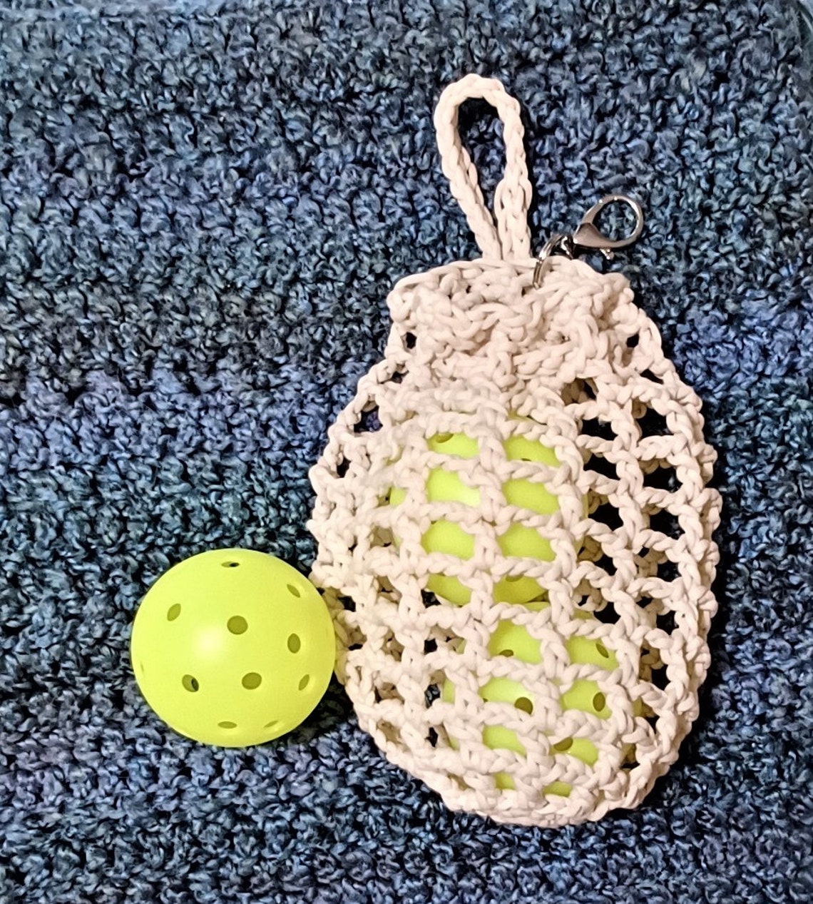 Pickleball Bag, Pickleball Ball Bag, Crochet Pickleball Bag Pattern ...
