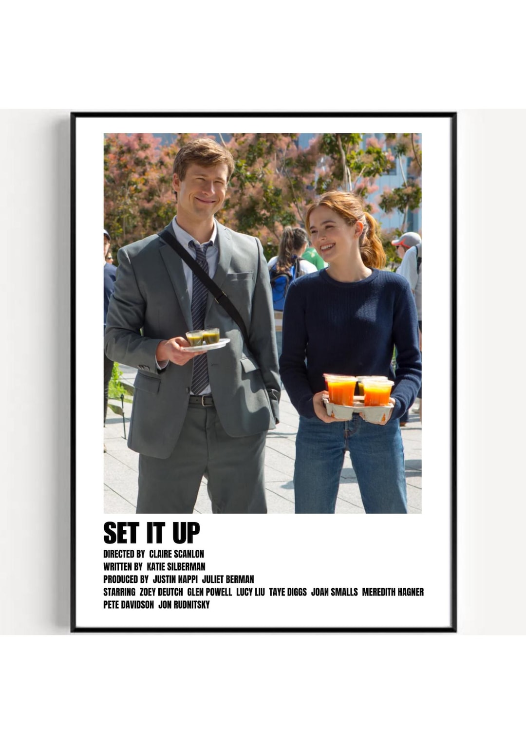 Set It up Movie Poster Polaroid Aesthetic Digital Download Print Film ...