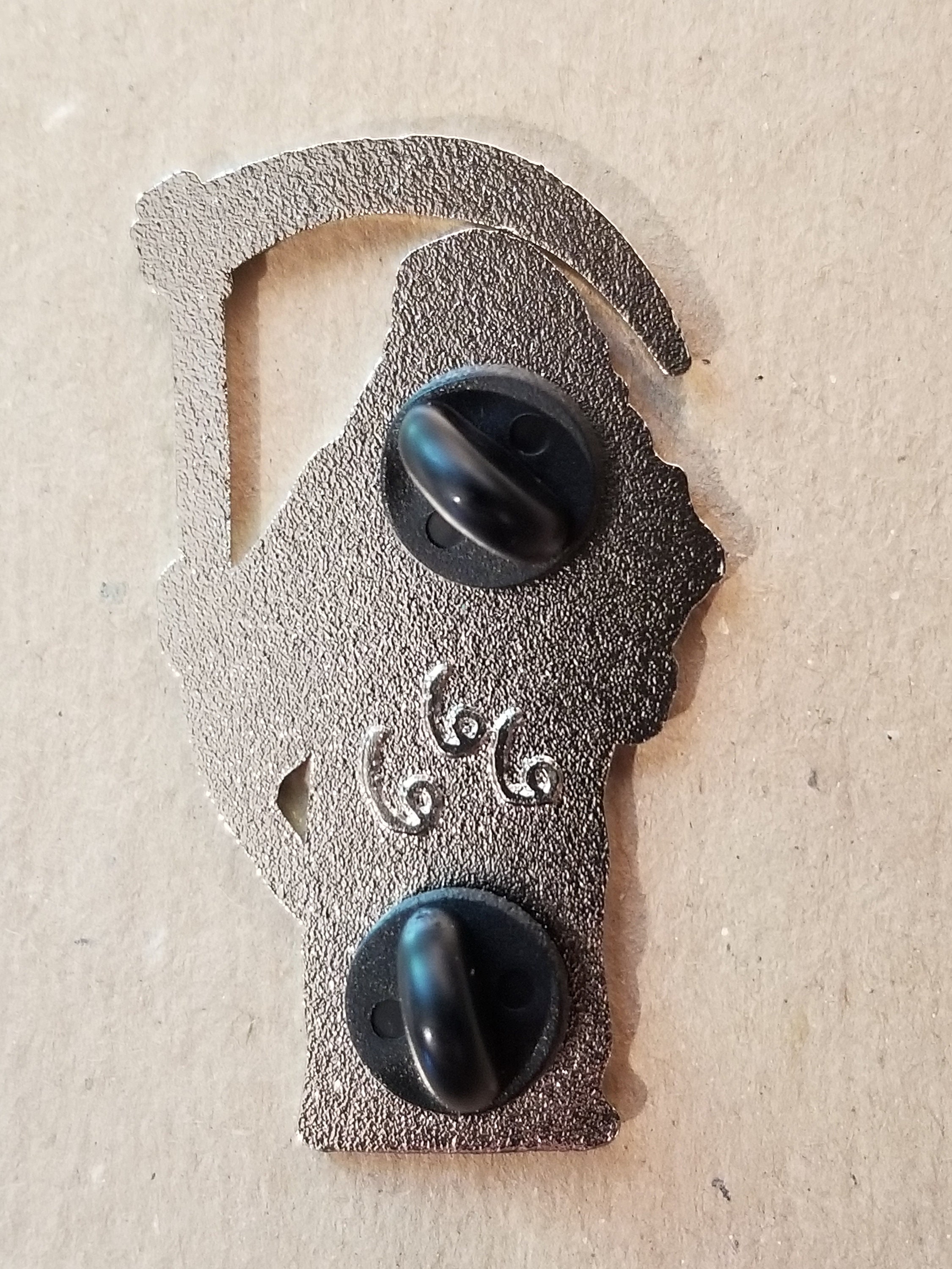 Grim Reaper Enamel Pin - Etsy