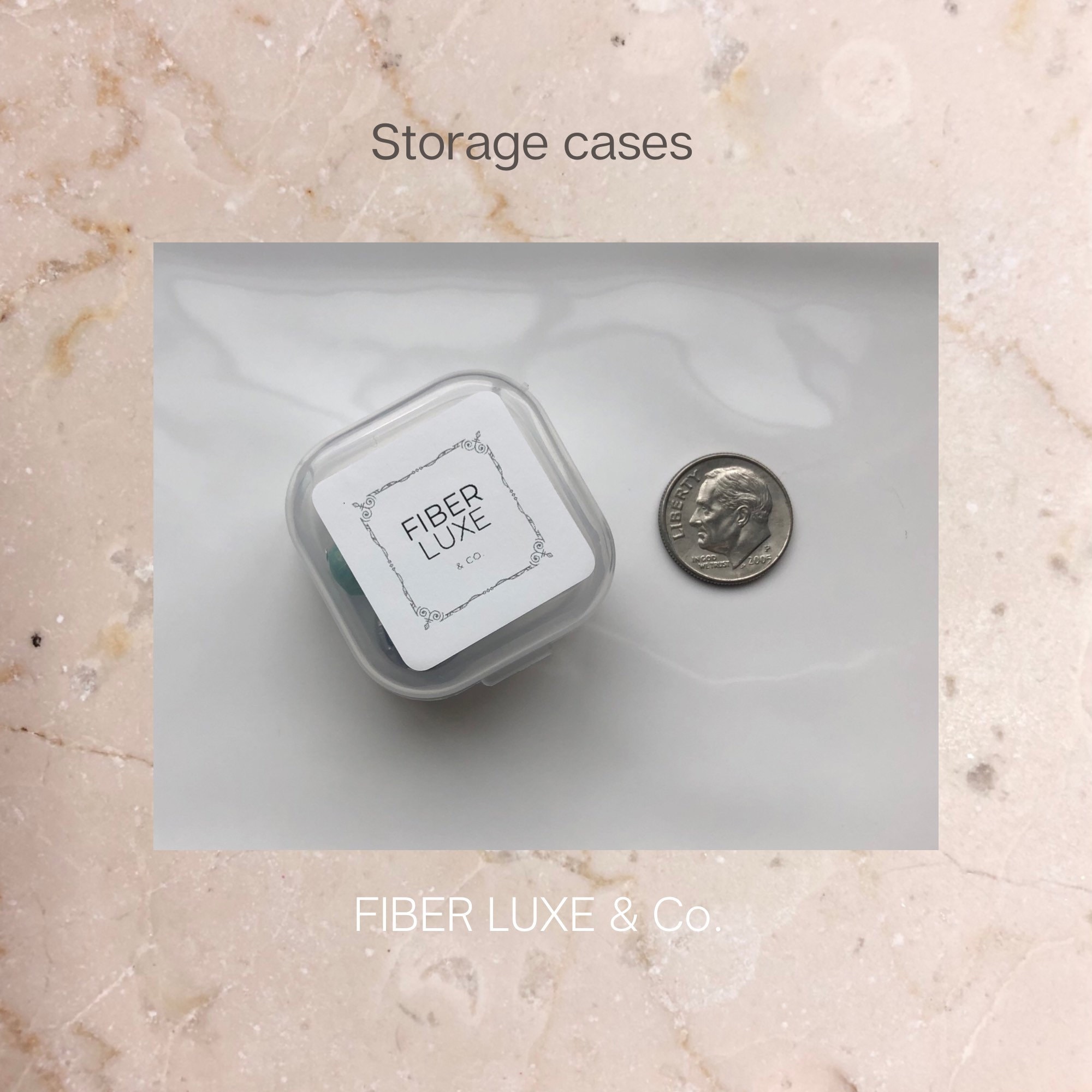 Watermark Natural Stone Stitch Markers Stitch Holders - Etsy