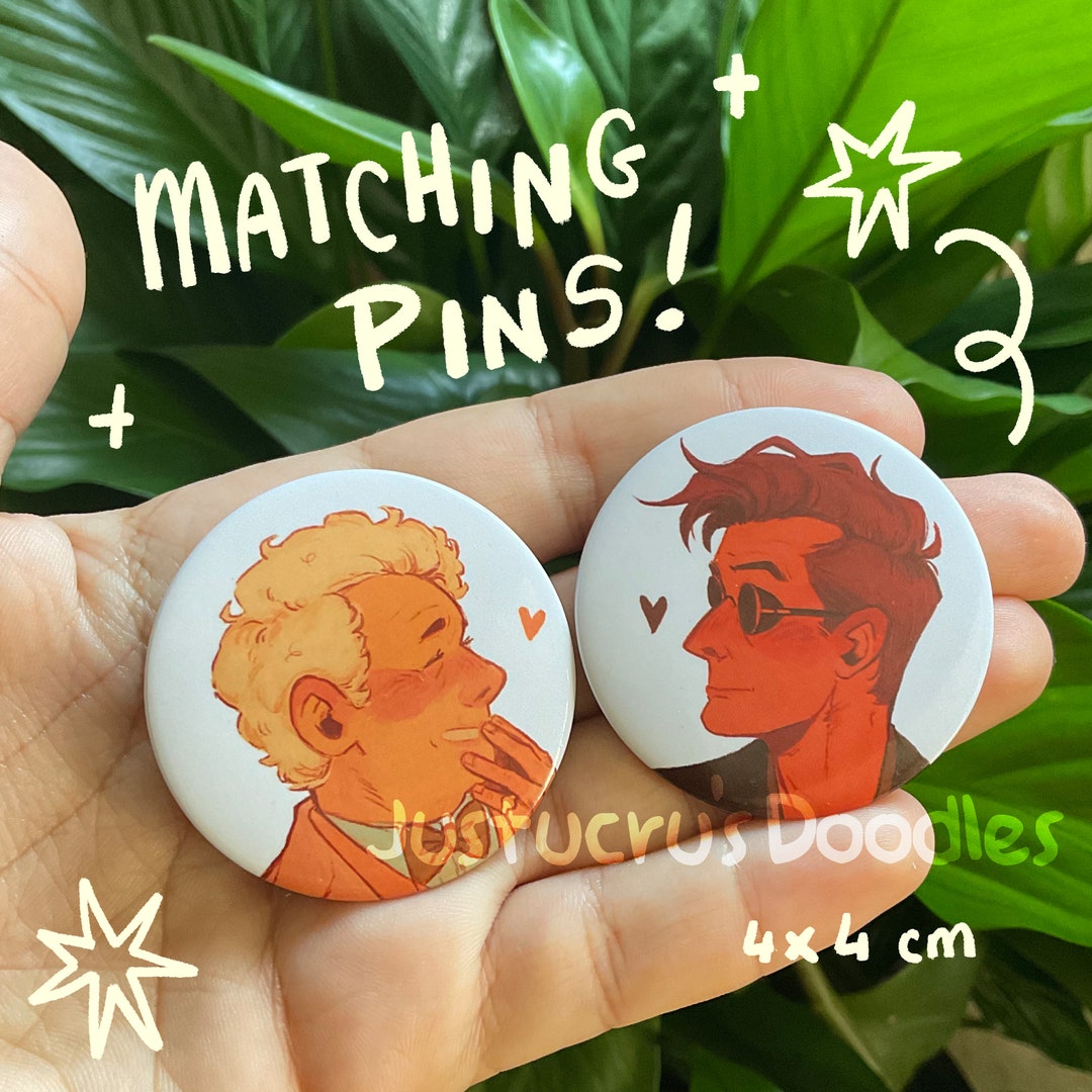Matching Pins Ineffable Husbands - Etsy