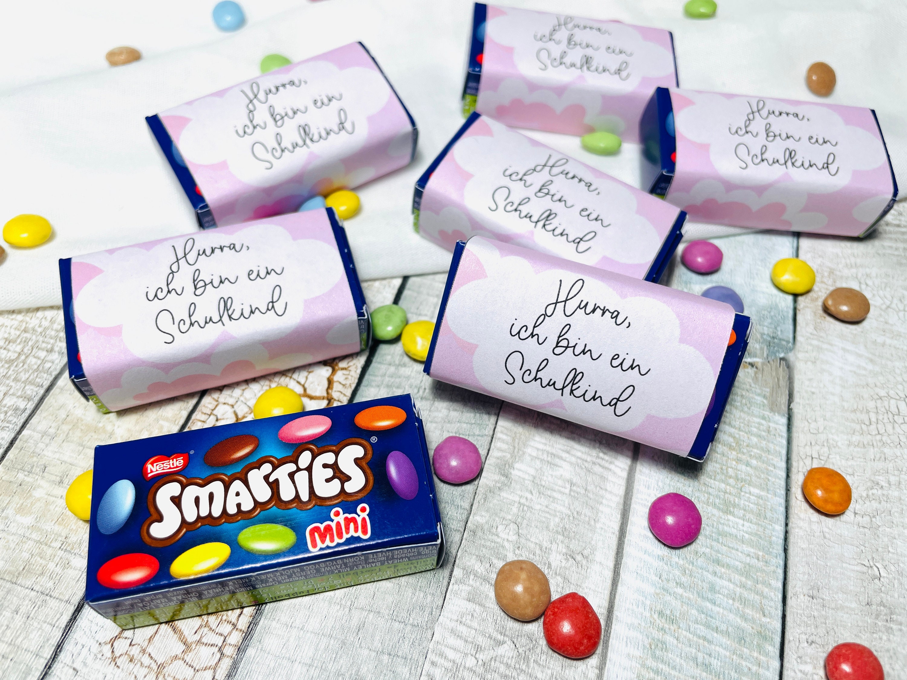 Smarties Banderole, School Enrollment Decoration, Girl, Small Gift ...