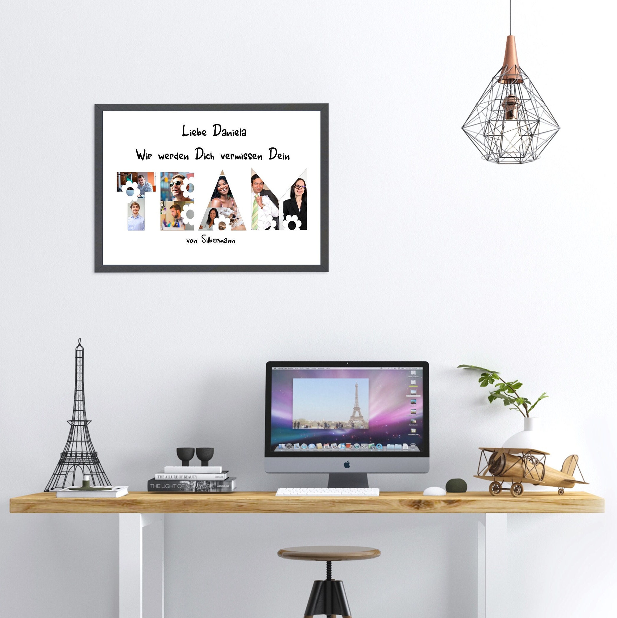 Photo Poster, Farewell Gift Colleague, Photo Collage, Farewell ...