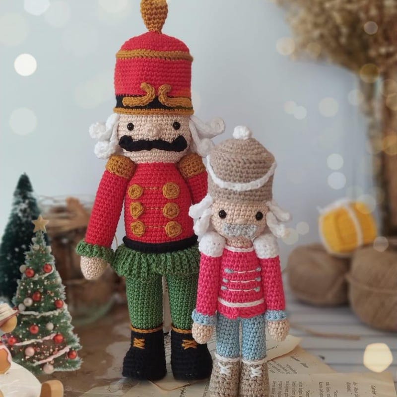 Crochet Nutcracker - Etsy UK