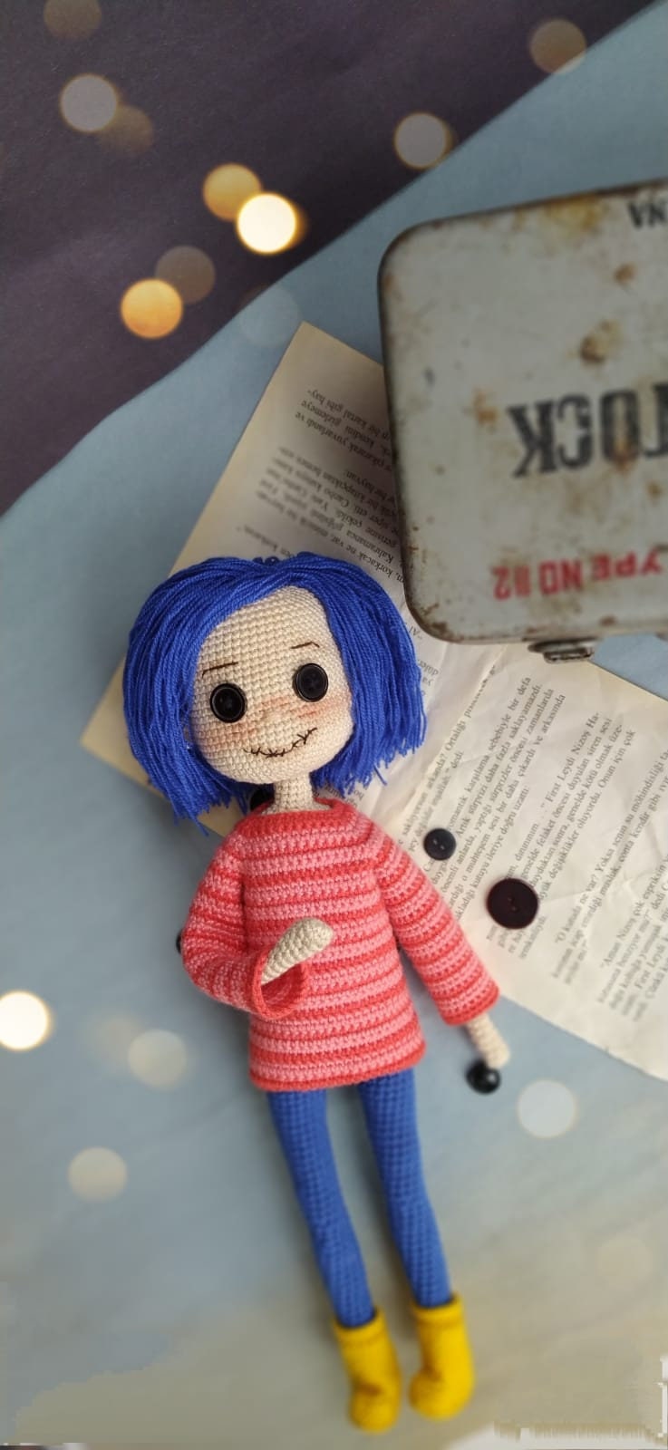 Caroline Doll for Sale, Handmade Christmass Gift, Amigurumi Finished ...
