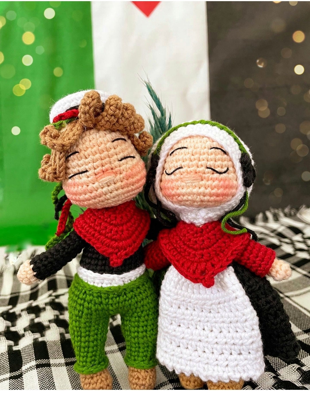 Crochet Palestinian Doll , Amigurumi Palestinian Doll, Handmade Doll ...