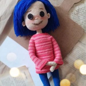 Caroline Doll for Sale, Handmade Christmass Gift, Amigurumi Finished ...