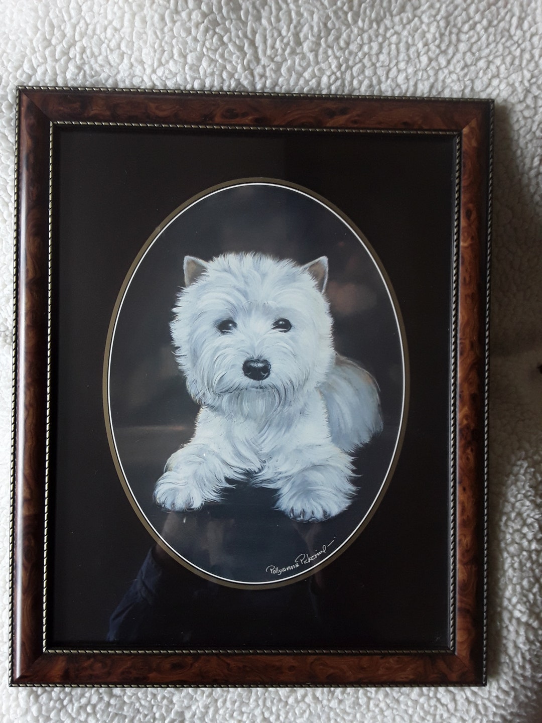 A West Highland Dog Print by the Renowned Artist Pollyanna Pickering in ...