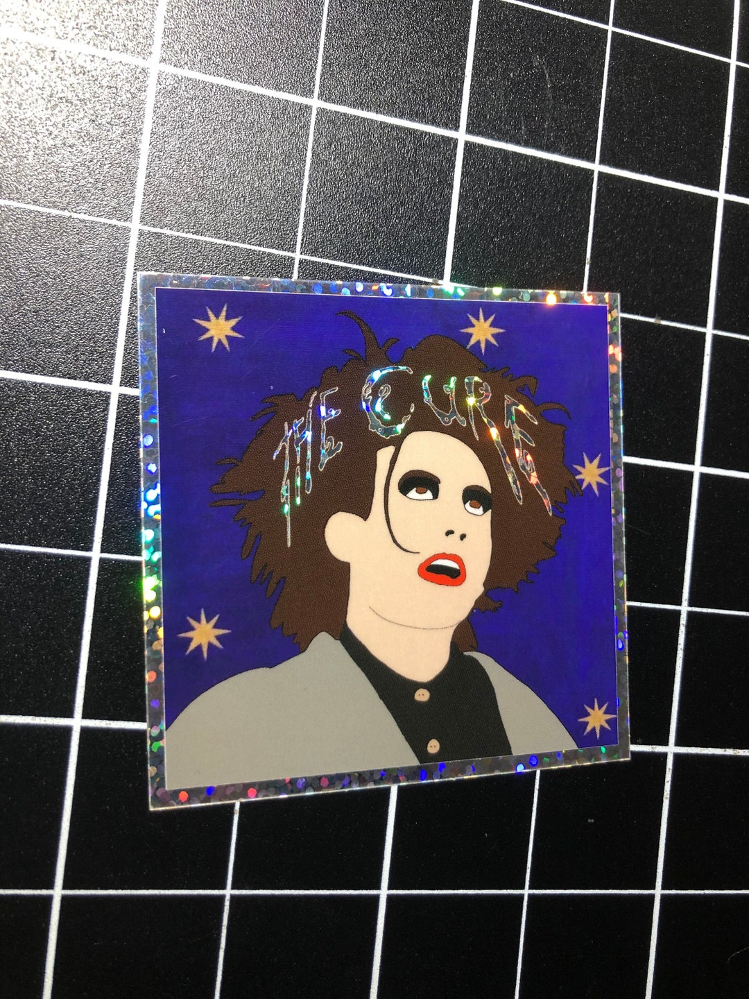The Cure / Robert Smith Sticker - Etsy