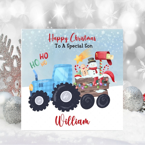 Farm Christmas Card - Etsy UK
