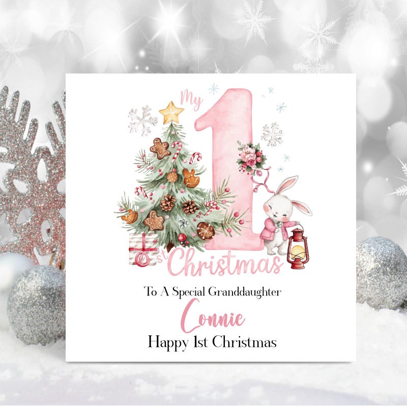 First Christmas Card - Etsy UK