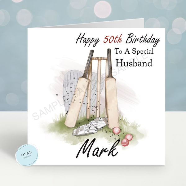 Cricket Birthday Card - Etsy UK