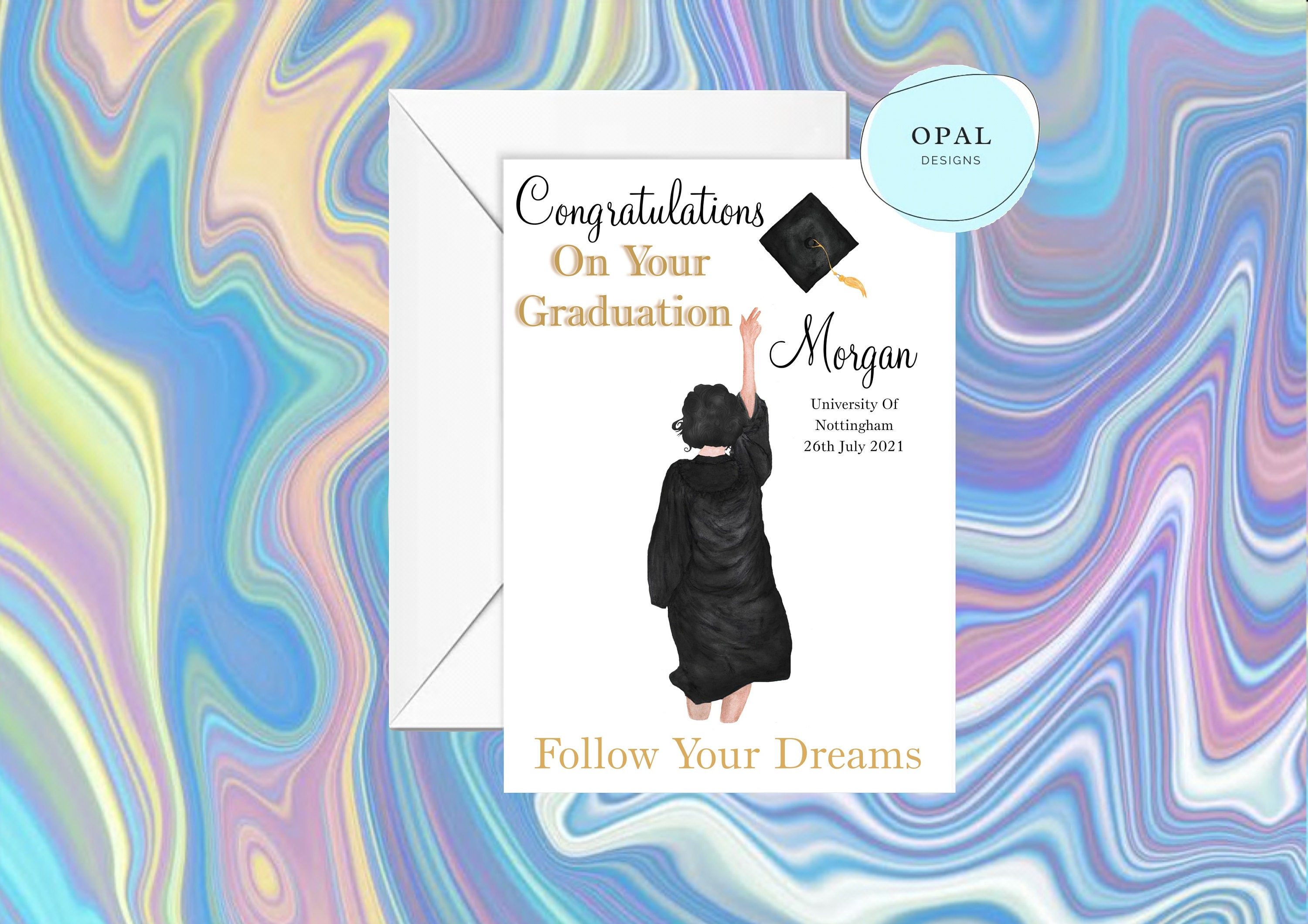 Personalised Graduation Card customize graduation card | Etsy