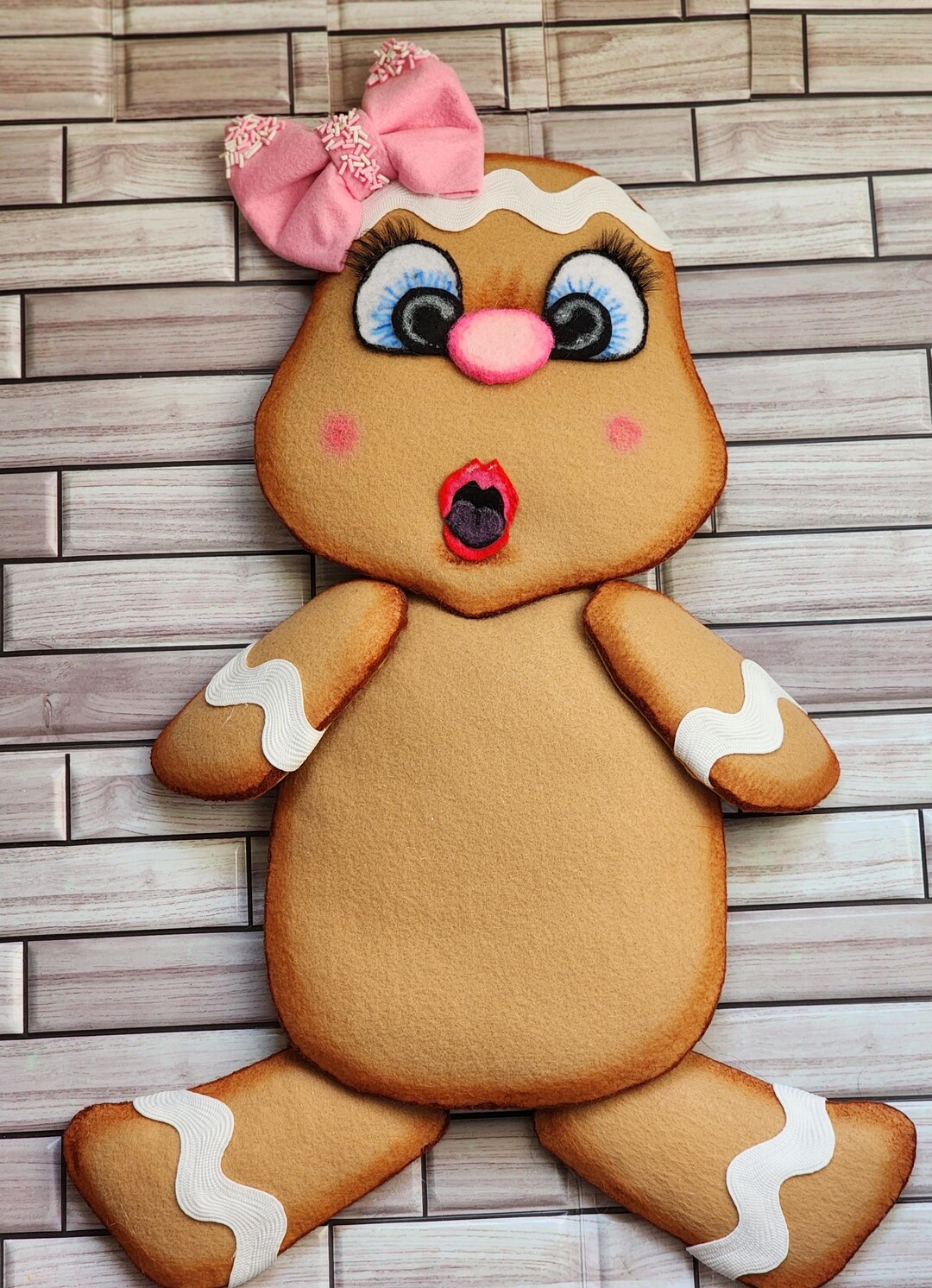 Gingy Gang (posable): Chenille Stem Gingerbread Man - Originals by JAH ...
