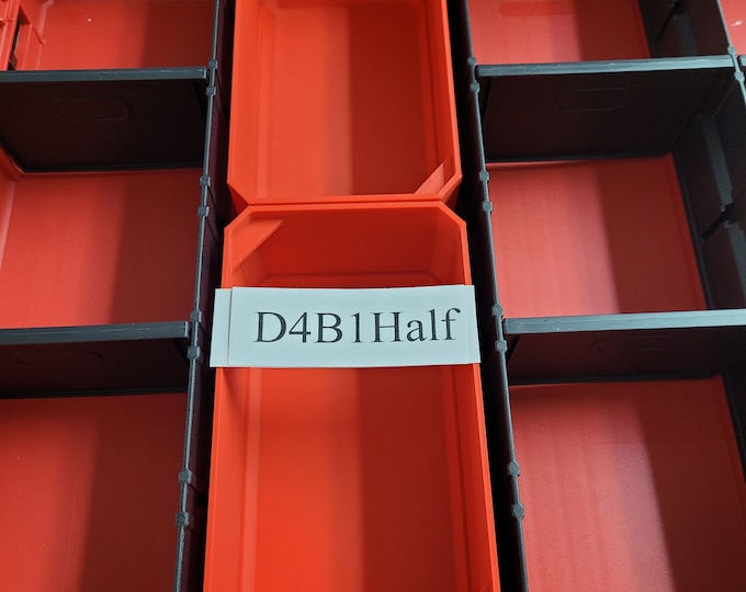 Packout 4 Drawer HALF Bins 2 Piece SET - Etsy