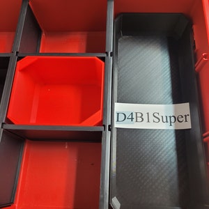 Packout 4 Drawer LONG Bins - 7 Options - Etsy
