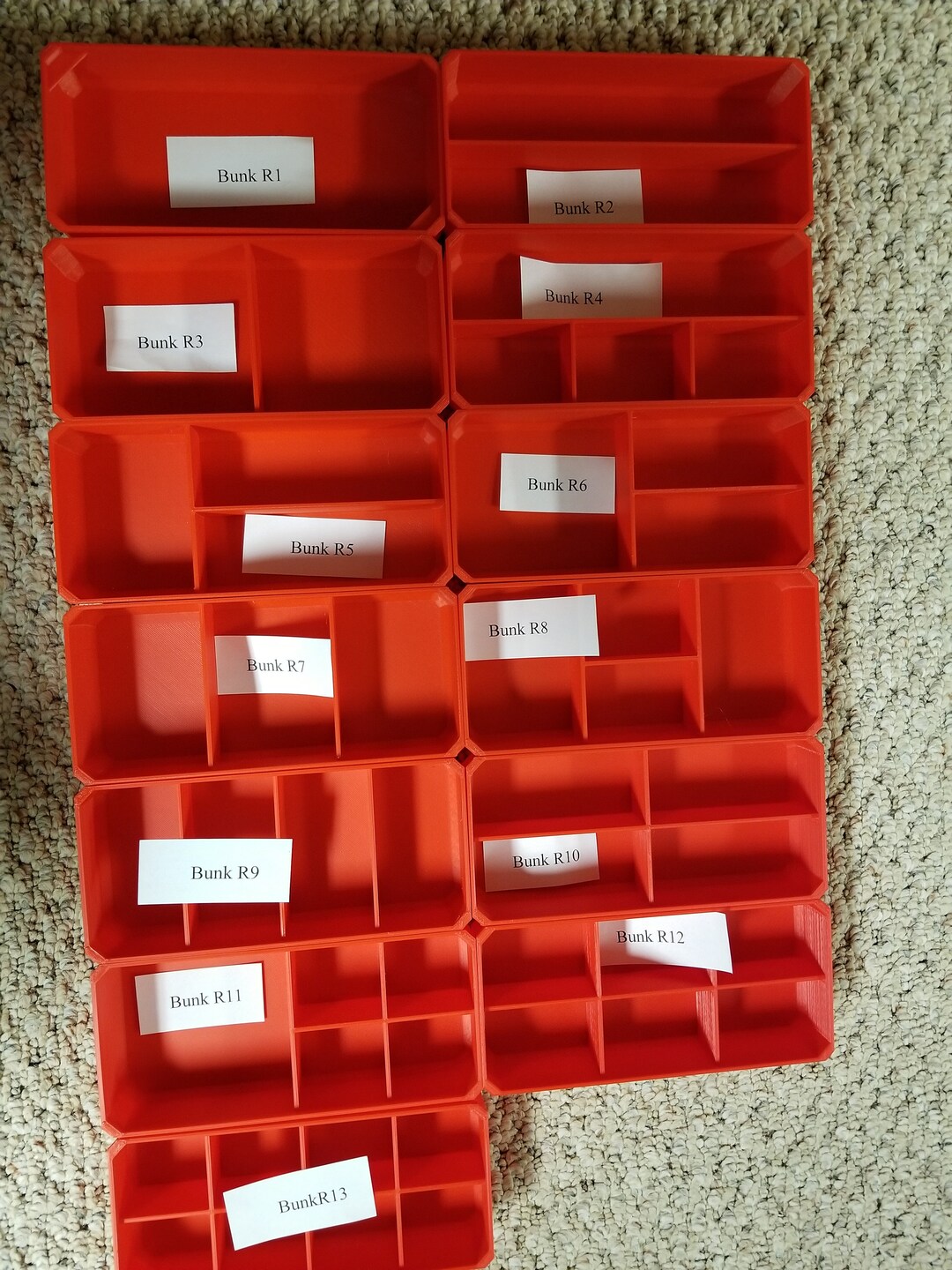 Packout TOP Nesting Bins 15 Options - Etsy