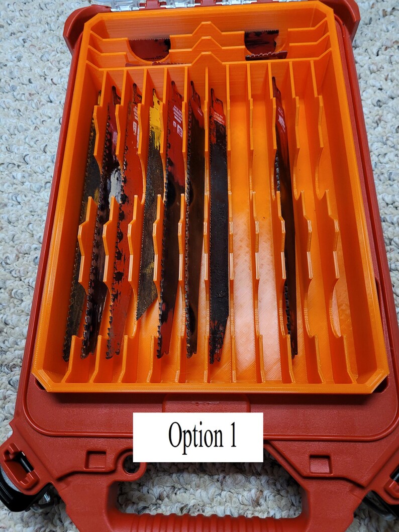 Reciprocating Blade / Sawzall Packout Bin - 4 Options - Etsy