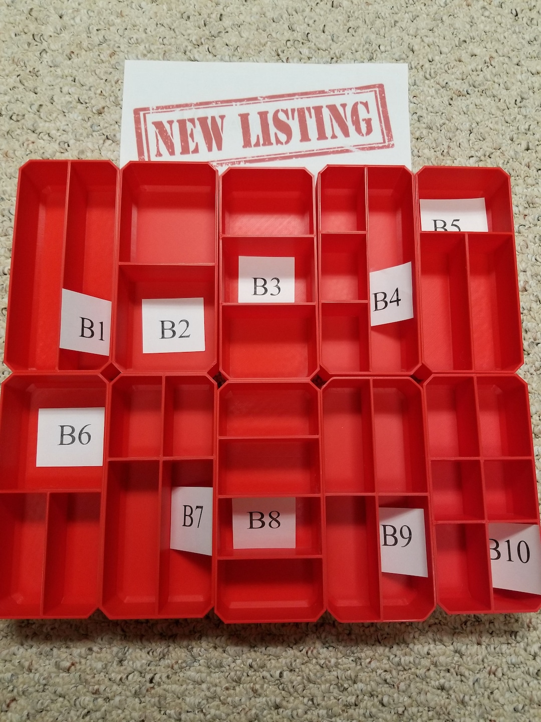 Packout BOTTOM Nesting Bins - 12 Options - Etsy